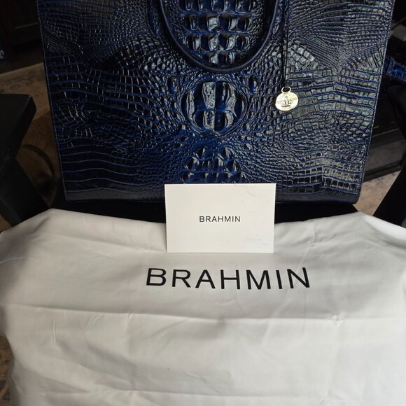 Brahmin | Bags | Brahmin Business Tote Anchor Melbourne New | Poshmark